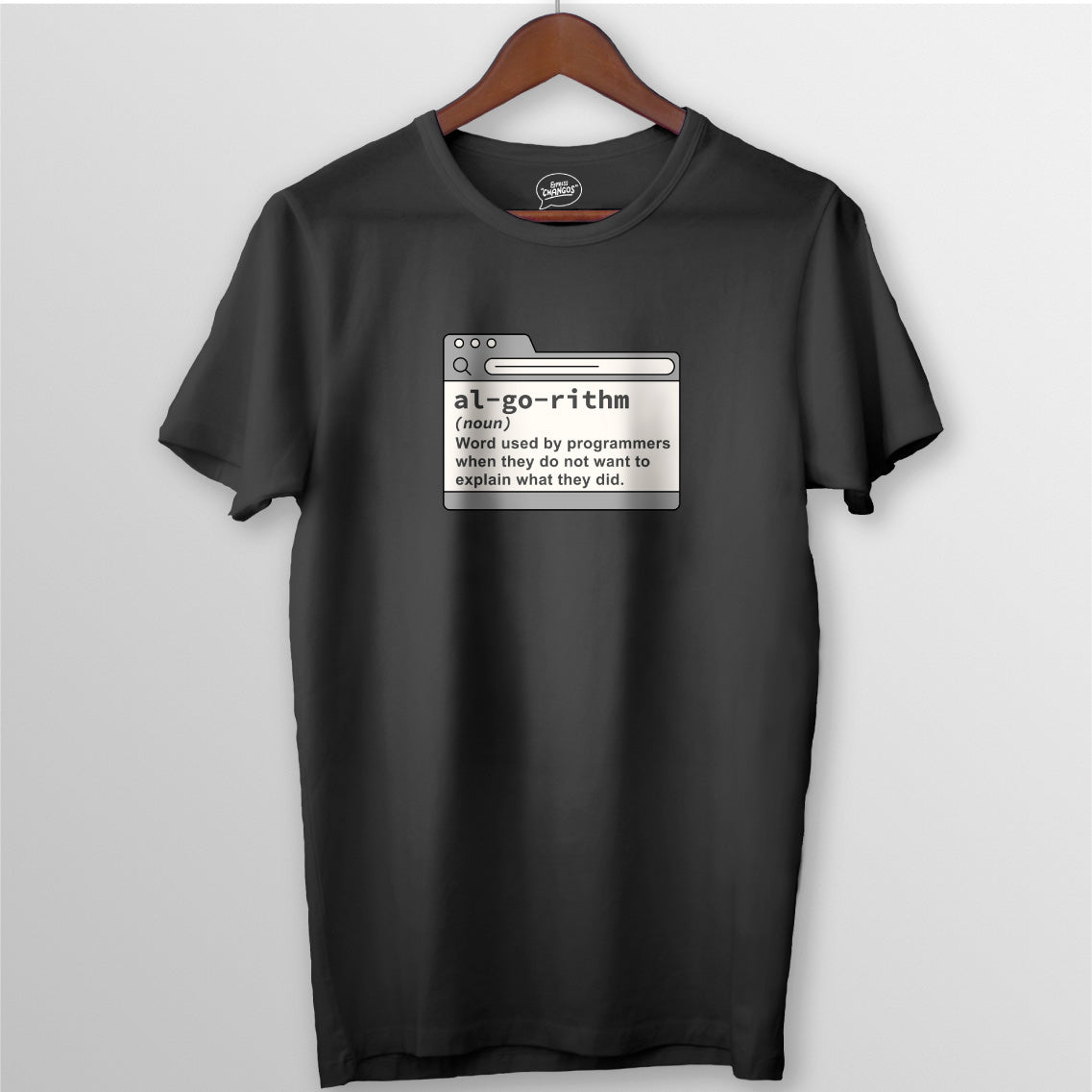 ALGORITHM TEE - BLACK – Express Changos